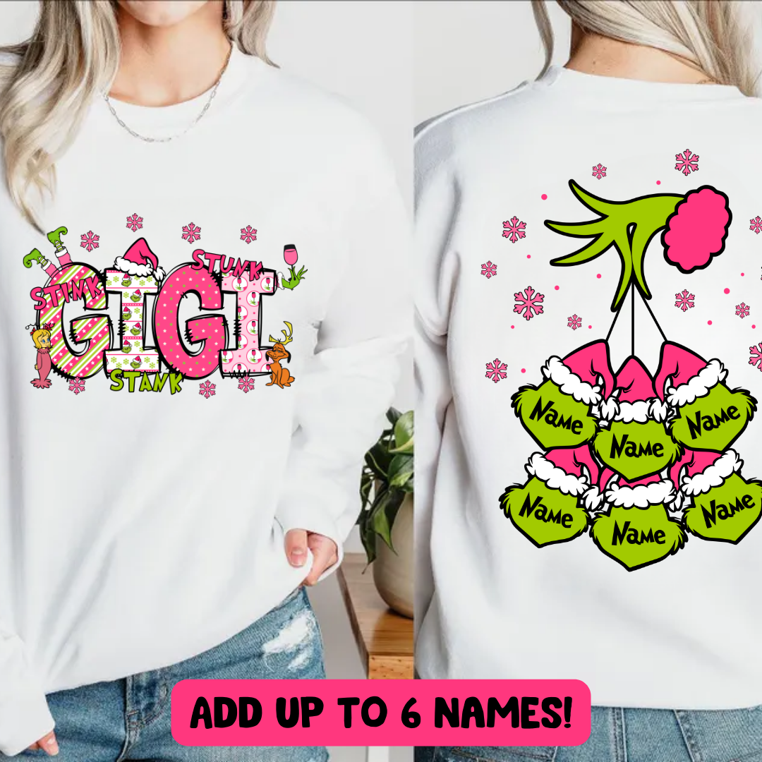 Grinch Font - Gigi – Around the Bend Design Co.